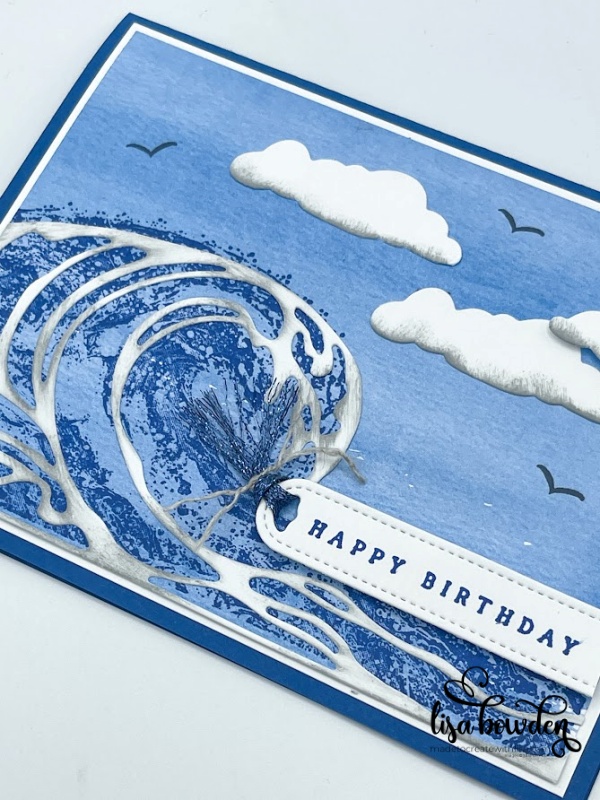 “Happy Birthday” with the Waves of Inspiration Stamp Set - Made to ...
