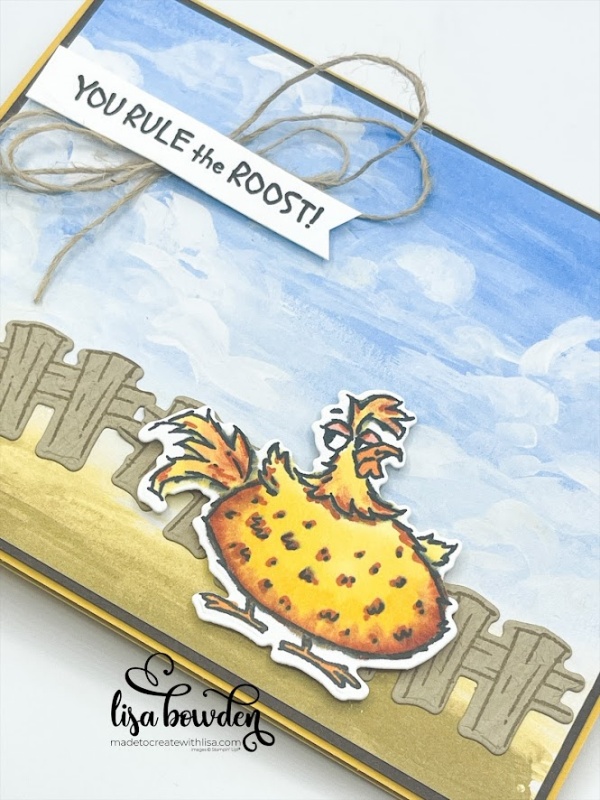 Chicken Birthday Card with the Hey Chuck Stamp Set - Made to Create ...