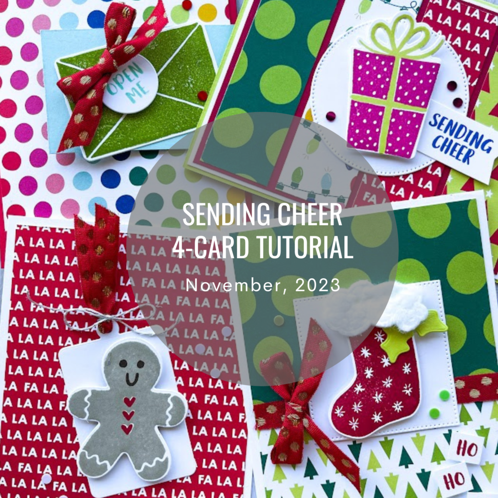 Sending Cheer Card Tutorial - Made to Create with Lisa