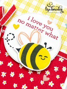 "I Love You" with the Bee My Valentine Stamp Set - Made to Create with Lisa