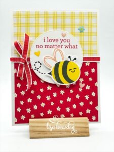 "I Love You" with the Bee My Valentine Stamp Set - Made to Create with Lisa