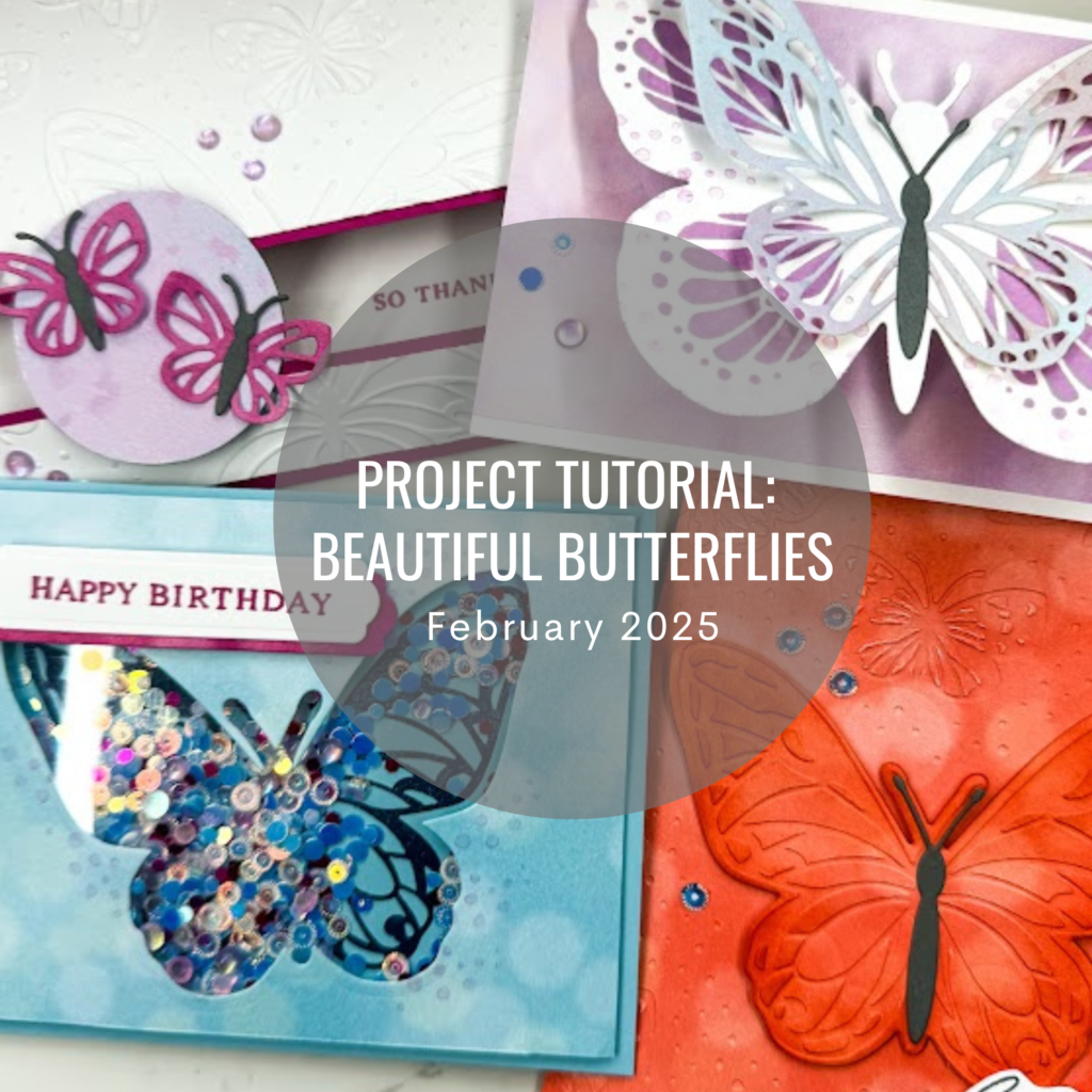 Beautiful Butterflies Project Tutorial - Made to Create with Lisa